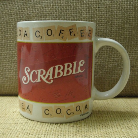 Sherwood Brands/Scrabble | Dining | Scrabble Mug With Coffee Tea Cocoa ...